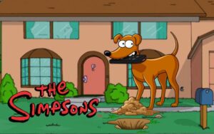 🐶 Perro de los Simpson ¿Cuál es su nombre? [ Nombres de Perro ]